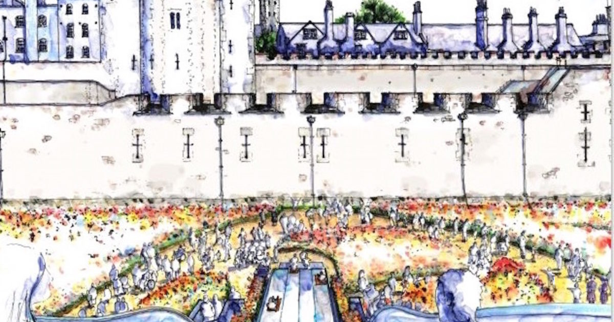 Slide into the Tower of London Superbloom this… | Grant Associates